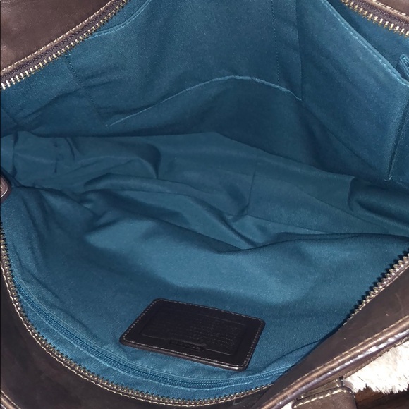 Coach | Bags | Coach Brown Leather Chelsea Tote With Turnlock | Poshmark